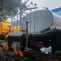 China FAW Stainless Steel Drinking Water Dairy Cattle Farm Fresh Water Tanker Sprinkle Truck for sale