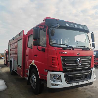 China Dongfeng Fire Fighting Rescue Water Tank Foam Engine Fighter Sprinkler Fight Truck for sale