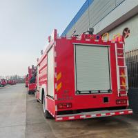 China Dongfeng Fire Fighting Rescue Water Tank Foam Engine Fighter Sprinkler Fight Truck for sale
