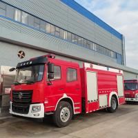 China Dongfeng Fire Fighting Rescue Water Tank Foam Engine Fighter Sprinkler Fight Truck for sale