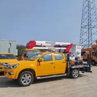 China ISUZU 13.5Meter Aerial Platform Bucket Lift Work Lifting Working Manlift Truck for sale