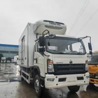 China HOWO Thermo King T-880 Pro Reefer Refrigerated Chiller Van Cold Fridge Lorry for sale