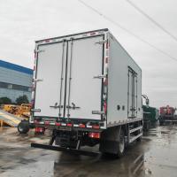 China HOWO Thermo King T-880 Pro Reefer Refrigerated Chiller Van Cold Fridge Lorry for sale
