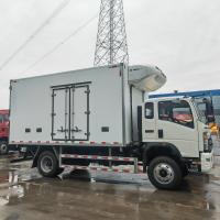 China HOWO Thermo King T-880 Pro Reefer Refrigerated Chiller Van Cold Fridge Lorry for sale