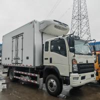 China HOWO Thermo King T-880 Pro Reefer Refrigerated Chiller Van Cold Fridge Lorry for sale