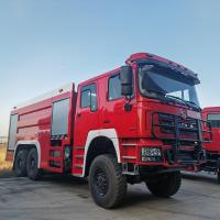China Shacman F3000 6*6 Full Driver Water Tanker Truck Foam Rescue Fire Engine for sale