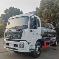 China Dongfeng Food Grade Storage Stainless steel Cooking Oil Fuel Tanker Drinking Water Transport Tanker Truck for sale