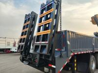 China Howo Truck Mounted 16ton Articulated Knuckle Boom Loader Crane Truck for sale