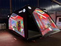 China New Design 3D Outdoor Borderless P4 LED Billboard Advertising Box for Truck And Vehicle for sale