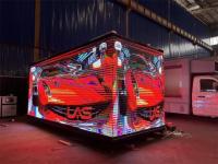 China New Design 3D Outdoor Borderless P4 LED Billboard Advertising Box for Truck And Vehicle for sale