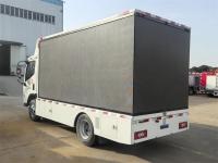 China Forland 4X2 Digital Billboard Advertising 3D Expandable Large Screen Mobile LED Screen Truck for sale