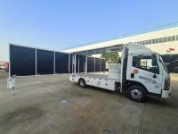 China Forland 4X2 Digital Billboard Advertising 3D Expandable Large Screen Mobile LED Screen Truck for sale
