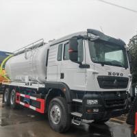 China Howo Vacuum Sewer Cleaner Tank Sewage Tanker Camiones Septic Suction Truck for sale