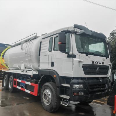 China Howo Vacuum Sewer Cleaner Tank Sewage Tanker Camiones Septic Suction Truck for sale