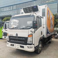 China HOWO RHD Chick Truck Day-Old Chick Transport Hatchery Thermostatic Transport Vehicle for sale