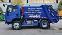 China Shacman X9 Trash Compressed Garbage Truck Camion Poubelle Waste Collector Compactor for sale