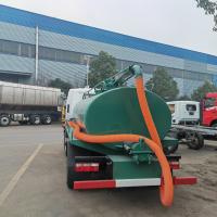 China Dongfeng Septic Tanker Suction camion de fosse septique Fecal Sewage Vacuum Truck for sale