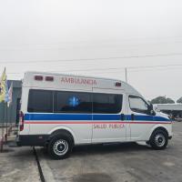 China Dongfeng Rescue Monitoring First Aid ICU Clinic Transfer Offroad Ambulance for sale