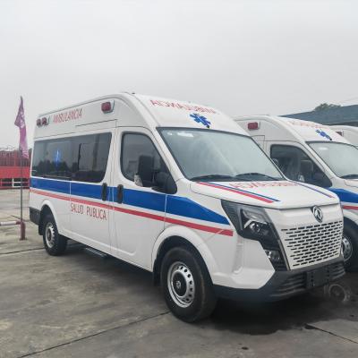 China Dongfeng Rescue Monitoring First Aid ICU Clinic Transfer Offroad Ambulance for sale