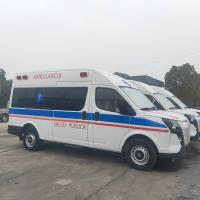 China Dongfeng Rescue Monitoring First Aid ICU Clinic Transfer Offroad Ambulance for sale