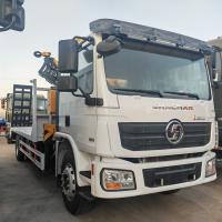 China Shacman L3000 Heavy Duty Wrecker XCMG SQZ105 Crane Tow Flatbed Truck for sale