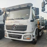 China Shacman L3000 Heavy Duty Wrecker XCMG SQZ105 Crane Tow Flatbed Truck for sale