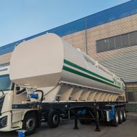 China 3 Axles 50000 Liters 30 Tons Bulk Feed Tank Semi Trailer Bulk Grain Delivery Trailer for sale