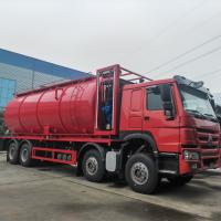 China Sinotruck Howo Vacuum Vac Septic Pump Sewer Sucker Tank Truck Tanker for sale