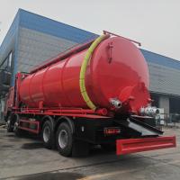 China Sinotruck Howo Vacuum Vac Septic Pump Sewer Sucker Tank Truck Tanker for sale
