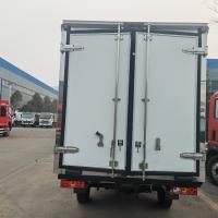 China Foton EV Electrical Electric Refrigerated Mini Cargo Van Engine Refrigerator Freezer Truck for sale