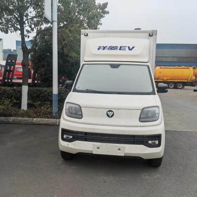 China Foton EV Electrical Electric Refrigerated Mini Cargo Van Engine Refrigerator Freezer Truck for sale