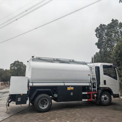 China HOWO Fuel Computer Refueling Fuel Dispensing Lube Truck Vehicle for sale