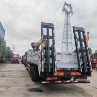China CLW Truck With X CMG SQS300-4 Straing Crane Boom Camion Avec Grue Truck for sale