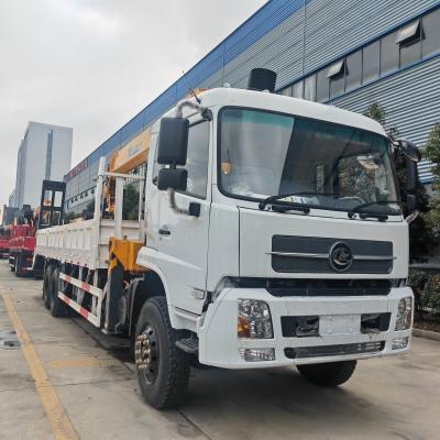 China CLW Truck With X CMG SQS300-4 Straing Crane Boom Camion Avec Grue Truck for sale