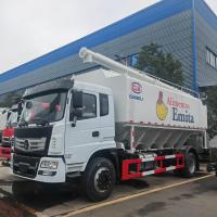 China CLW Brand Ton Bulk Poultry Animal Feed Transportation Truck for sale