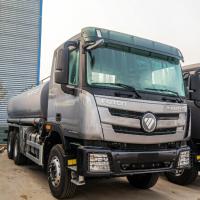 China Foton Food Grade SUS304 Stainless Steel Potable Drinking Water Transport Tanker Truck for sale