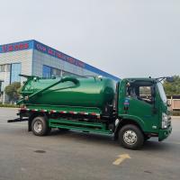 China ISUZU ELF KV600 Vacuum Sewage Septic Tank Fecal Suction Truck for sale