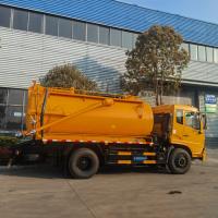 China CLW Brand Heavy Duty Vacuum Sewage Suction Truck for sale