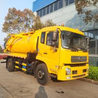 China CLW Brand Heavy Duty Vacuum Sewage Suction Truck for sale