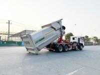 China Dongfeng 8x4 Heavy Duty Roll-off Garbage Truck 30 Ton Hook Lift Truck for sale