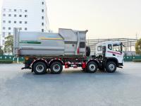 China Dongfeng 8x4 Heavy Duty Roll-off Garbage Truck 30 Ton Hook Lift Truck for sale