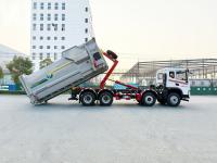 China Dongfeng 8x4 Heavy Duty Roll-off Garbage Truck 30 Ton Hook Lift Truck for sale
