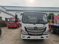 China Foton Aumark 4x2 Flatbed Wrecker Truck 3-5 Tons Road Rescue Tow Truck for sale