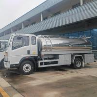 China Sinotruk HOWO  High Quality Stainless Steel Fuel Tanker Truck for Diesel and Oil Transport for sale