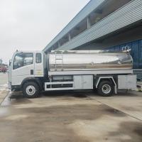 China Sinotruk HOWO  High Quality Stainless Steel Fuel Tanker Truck for Diesel and Oil Transport for sale
