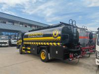 China HOWO Mobile Fuel Tanker Truck with Digital Dispenser and Hose Reel for On-Site Refueling Services for sale
