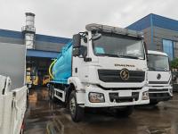 China High Efficiency SHACMAN H3000 10-15CBM Fecal Suction Truck for Septic Tank Cleaning for sale