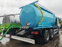 China High Efficiency SHACMAN H3000 10-15CBM Fecal Suction Truck for Septic Tank Cleaning for sale