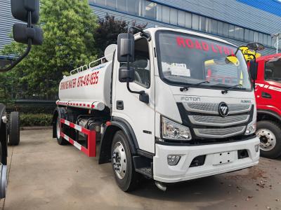 China Foton Aumark Stainless Steel Drinking Water Tanker Truck 5000L-8000L Potable Water Delivery Truck for sale