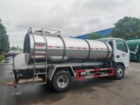 China CLW Brand Food Grade Stainless Steel Water Tanker Truck Potable Drinking Water Delivery Truck for sale